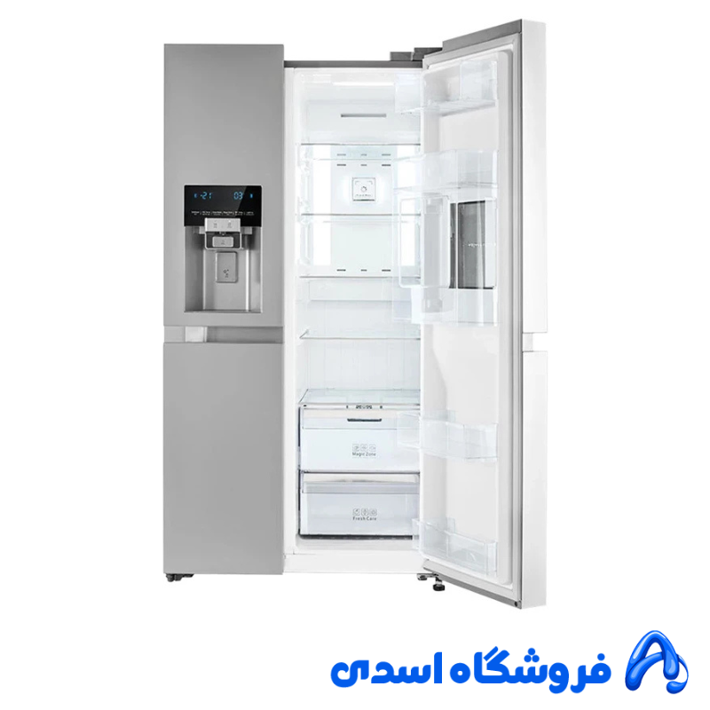 قیمت و خرید یخچال فریزر ساید بای ساید 32 فوت دوو مدل SXi20-21W - هایپر خانگی اسدی